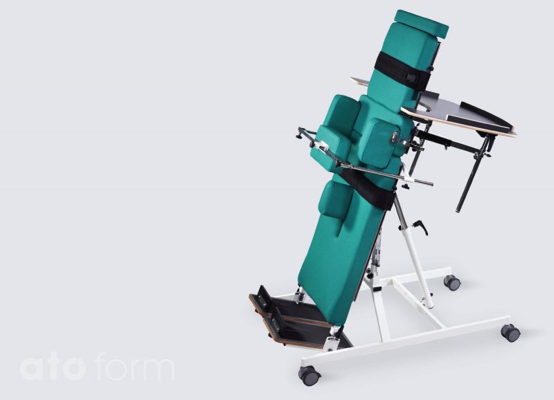 Prone, supine and upright stander - tilt table - standing aids